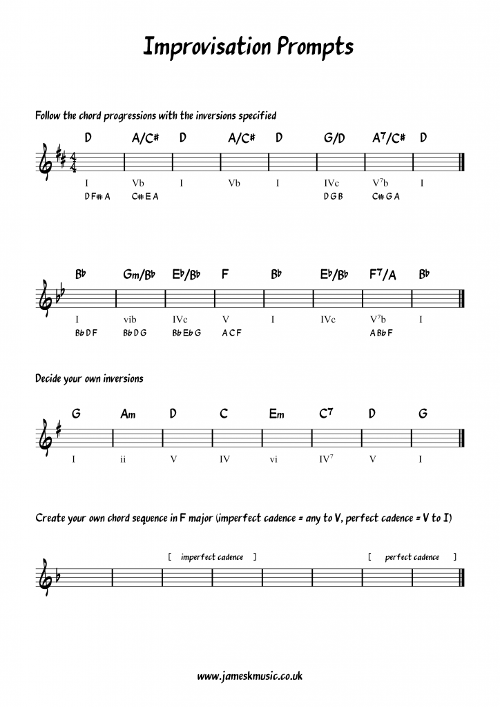 Composition and Improvisation – James Kael Music